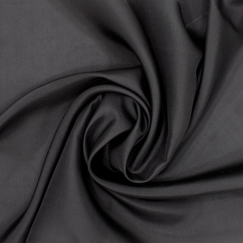 Black Scrub Sandwash Polyester Hospital Scrub Fabric Wickable 60" $1.2 ...